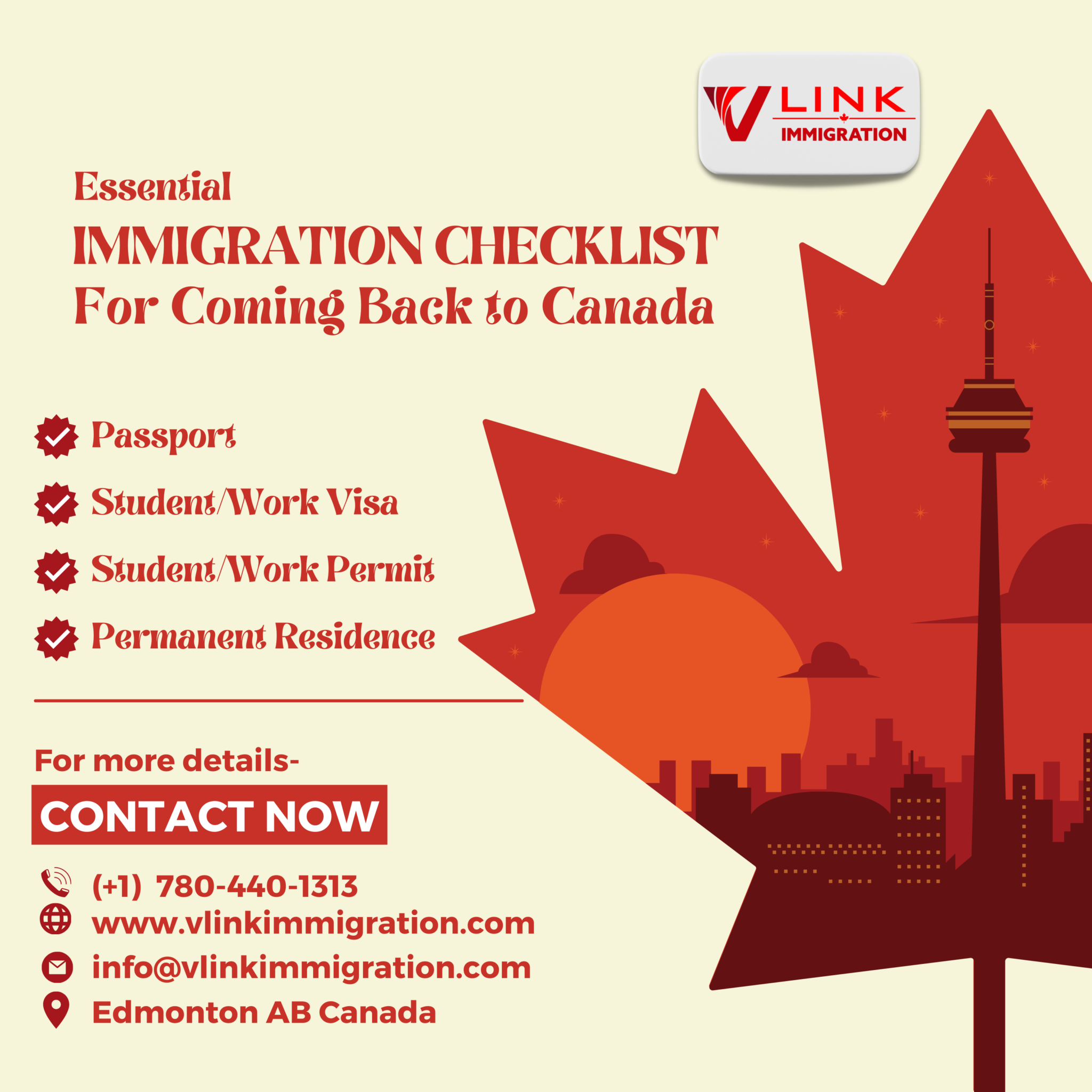 Your Essential Immigration Checklist for Coming Back to Canada