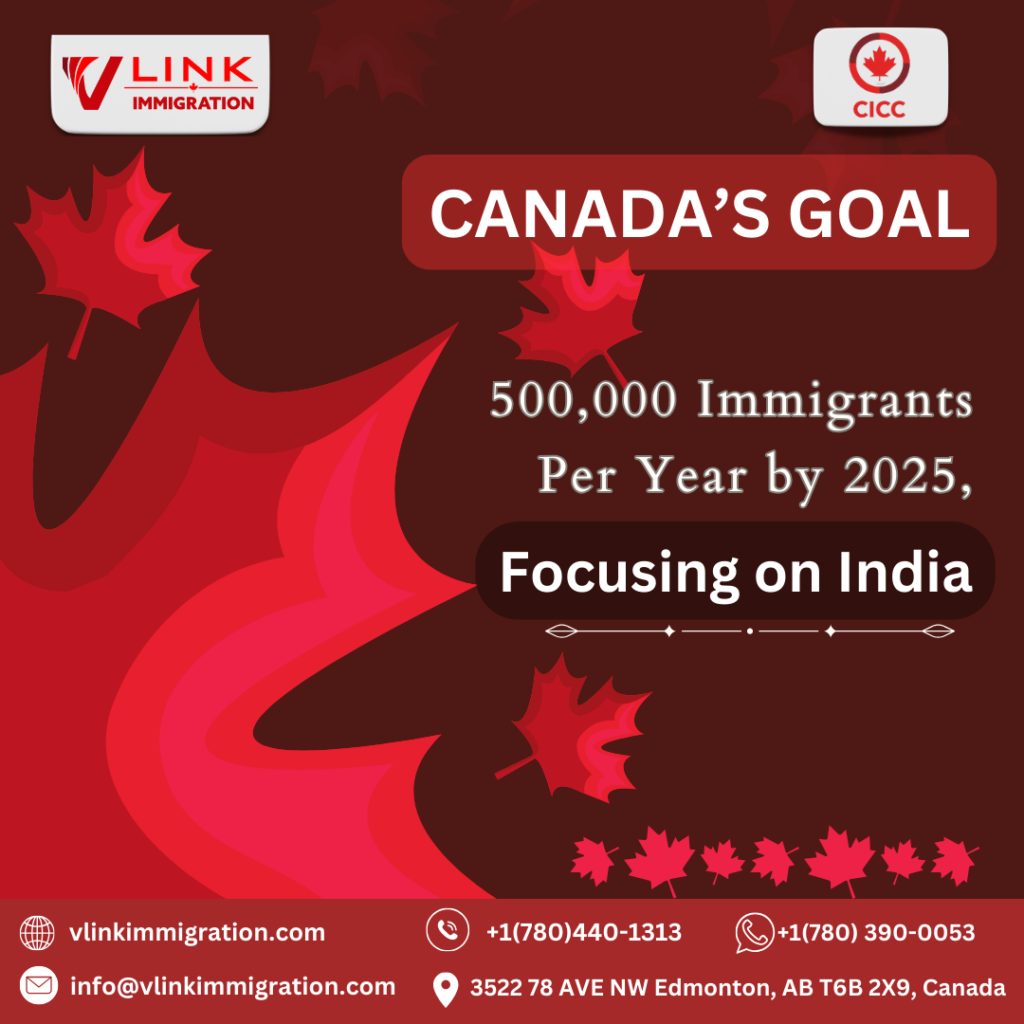 Canada's Goal: 500,000 Immigrants Per Year by 2025, Focusing on India ...